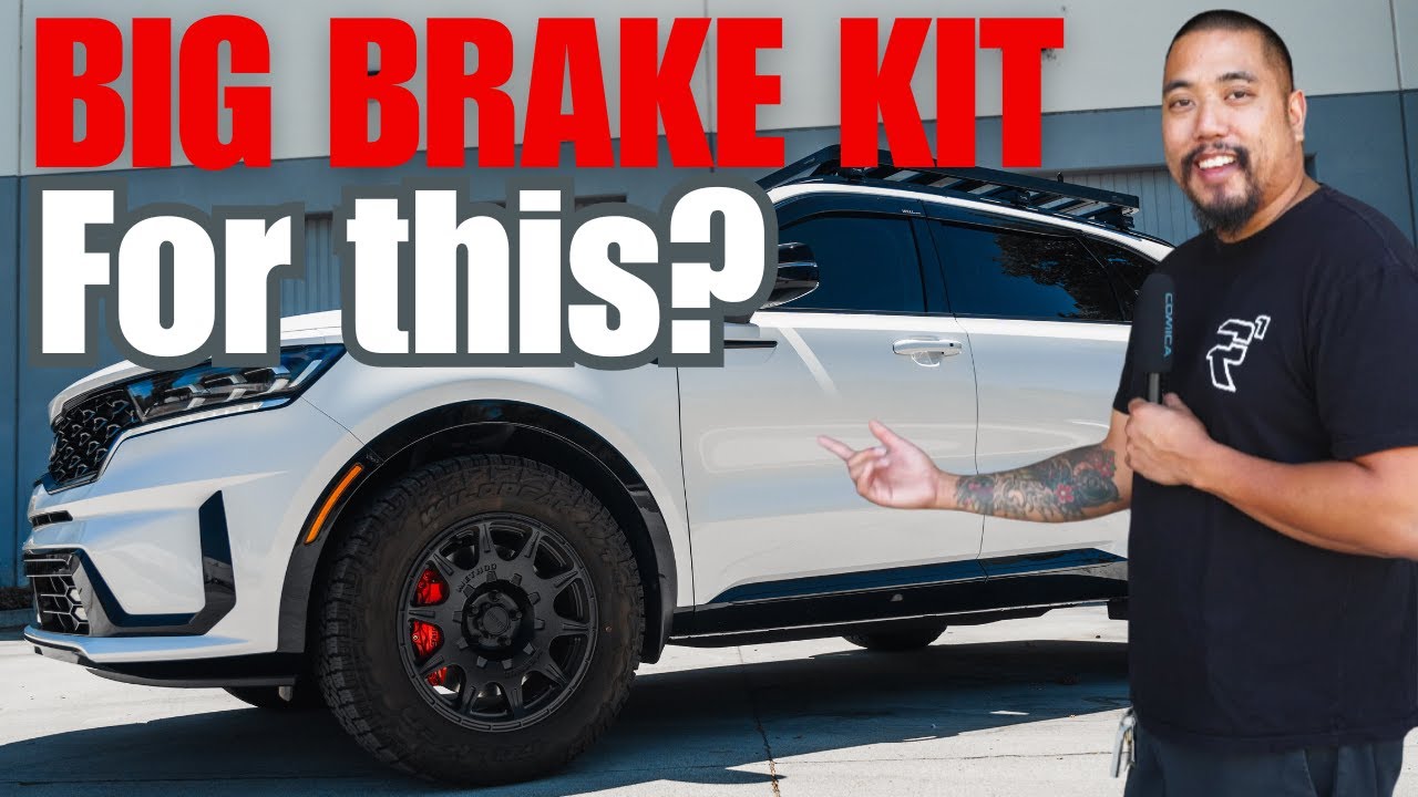 2023 Kia Sorento Brake Upgrade with R1 Concepts