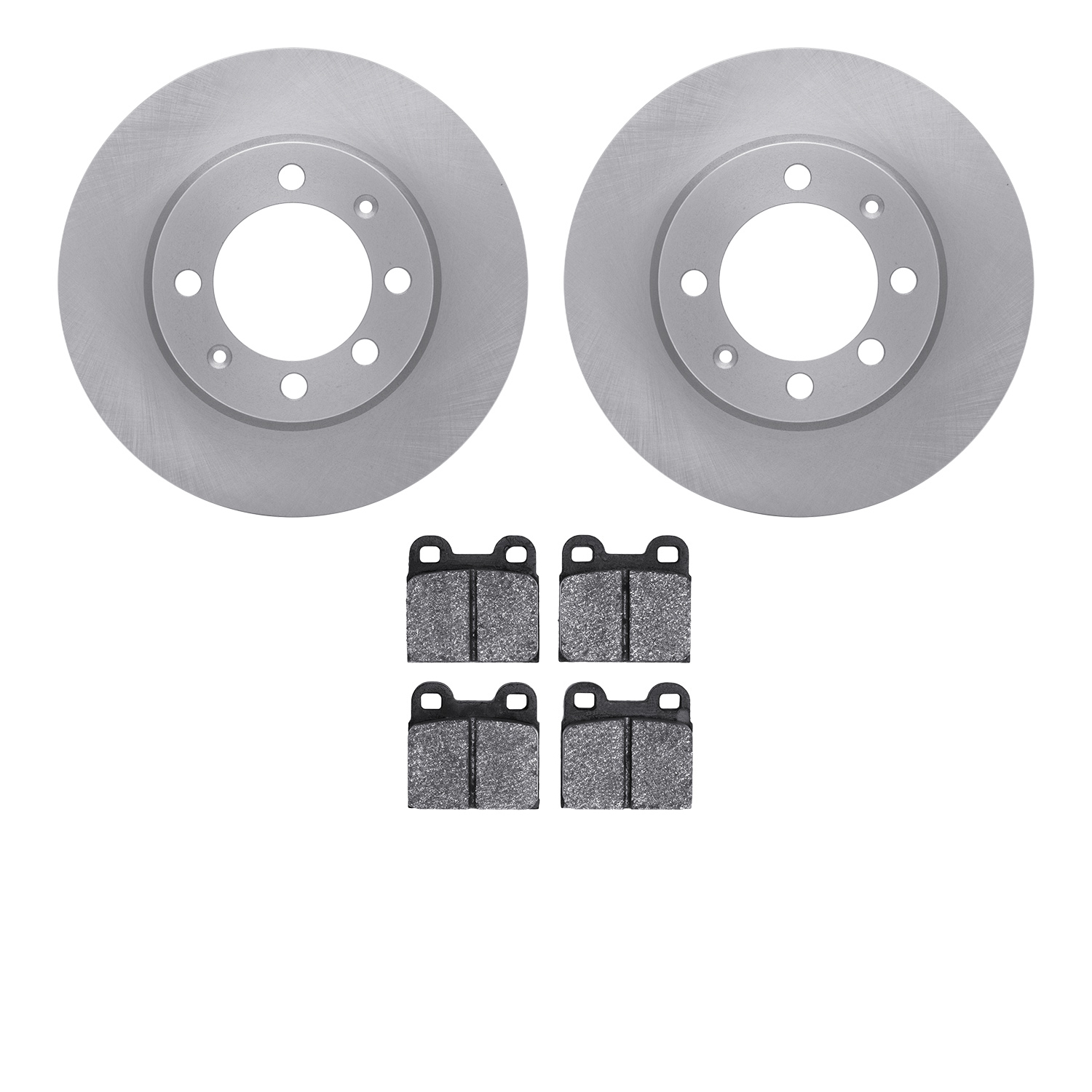 Disc Brake Kit-Disc Brake Rotor Set - Blank with Optimum Oe Pads R1 ...