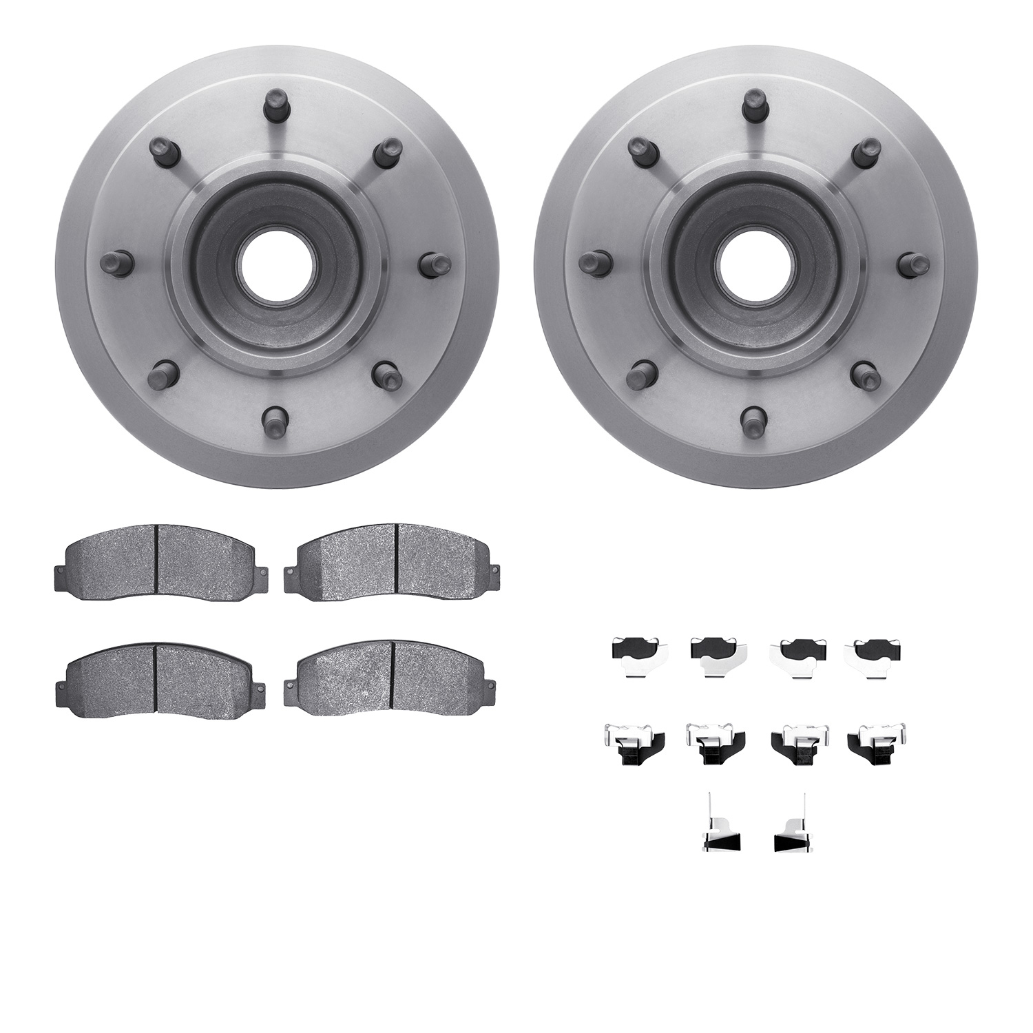 R1 Concepts Wfxh1 99621 R1 Concepts Brake Rotor Blank With Sup Dty Pads ...